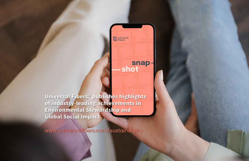 Universal Fibers® has released our 2024 Sustainability Snapshot